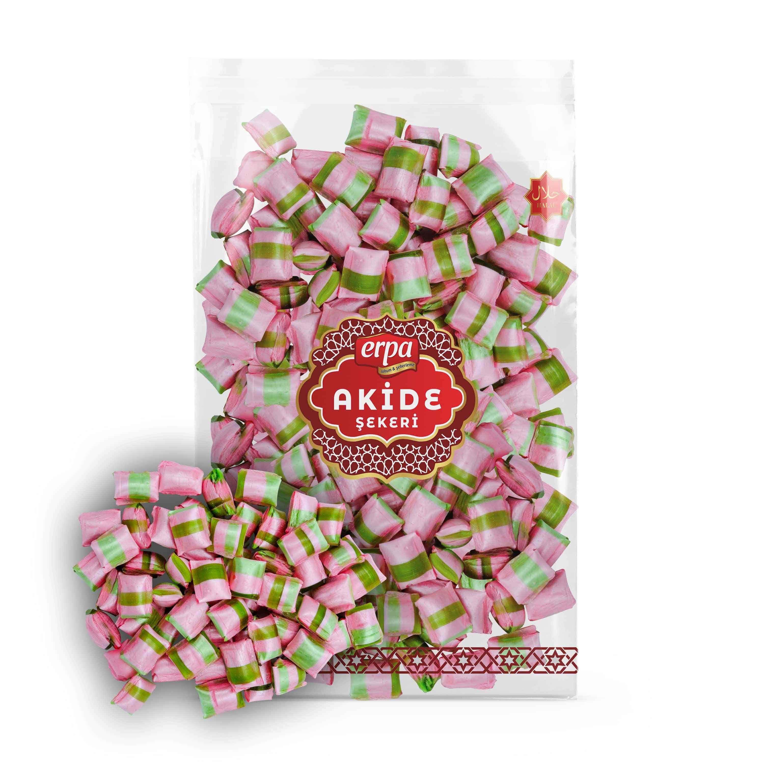 Karpuz aromalı akide şekeri